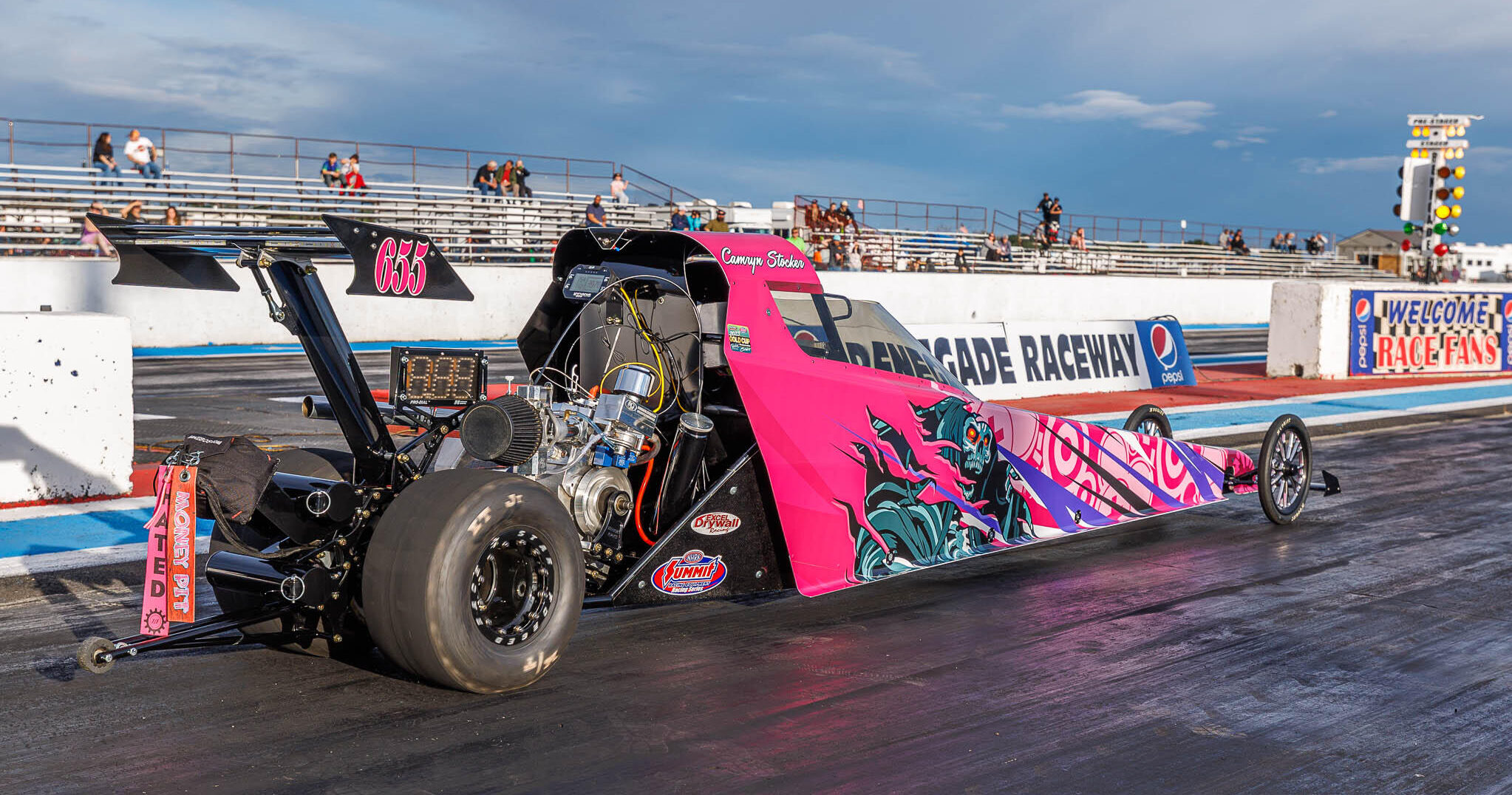 Dee Adams Fire & Thunder - Dougs Motorsports Photography